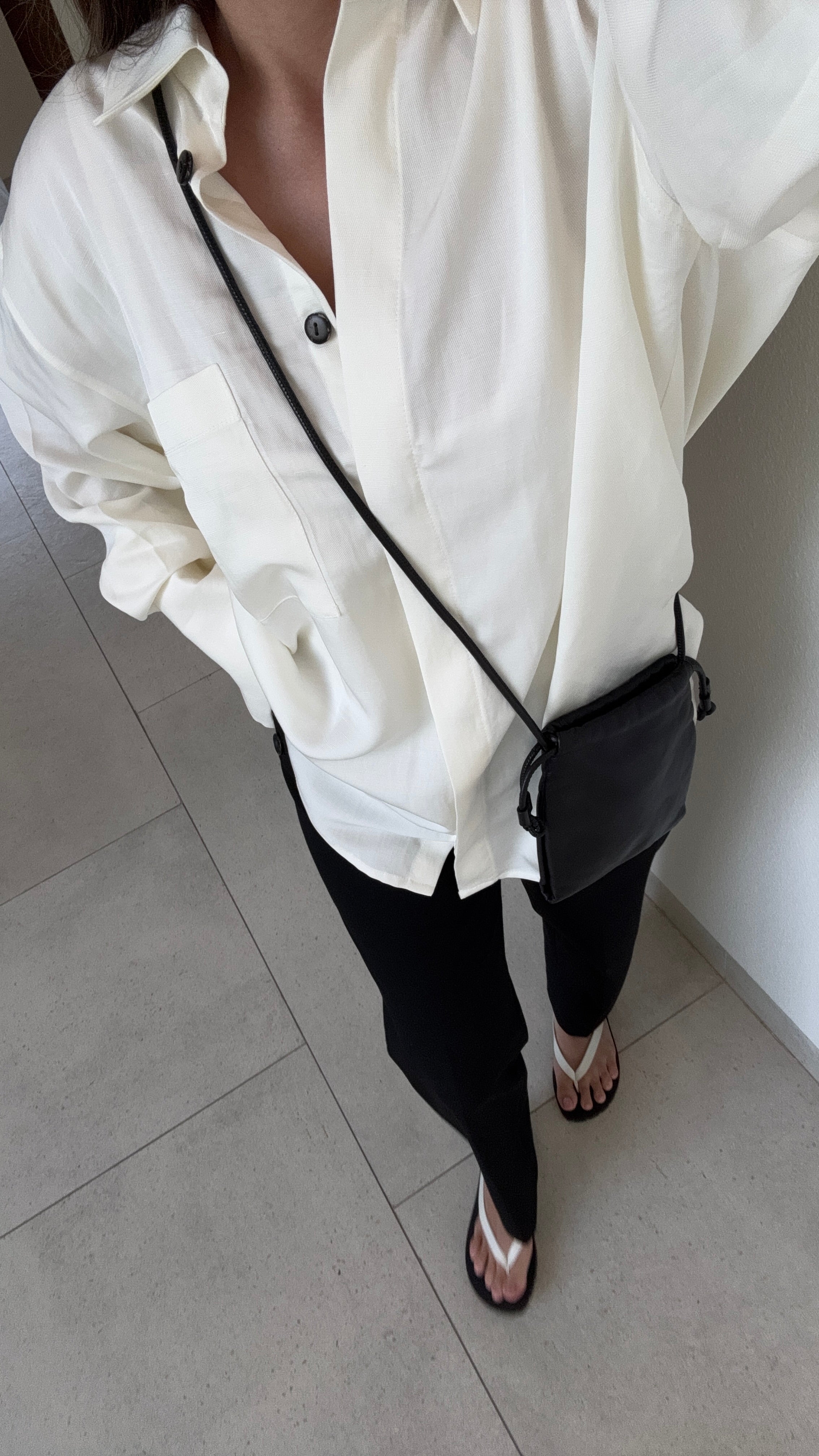 Soha Collection – Alva oversized shirt in linen blend
