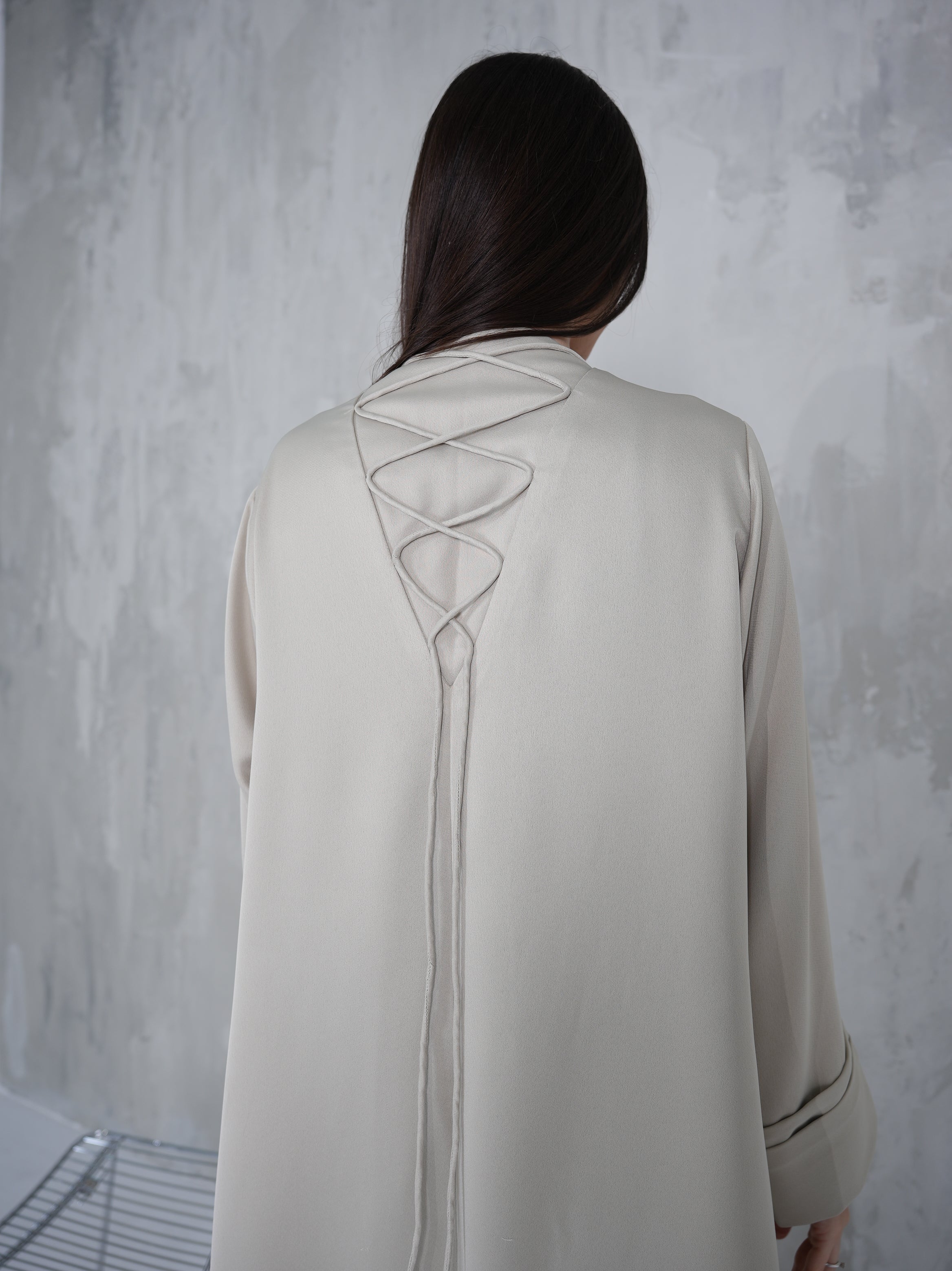 Soha Collection - Lace Loom Kimono - Artisanal and Modern Details